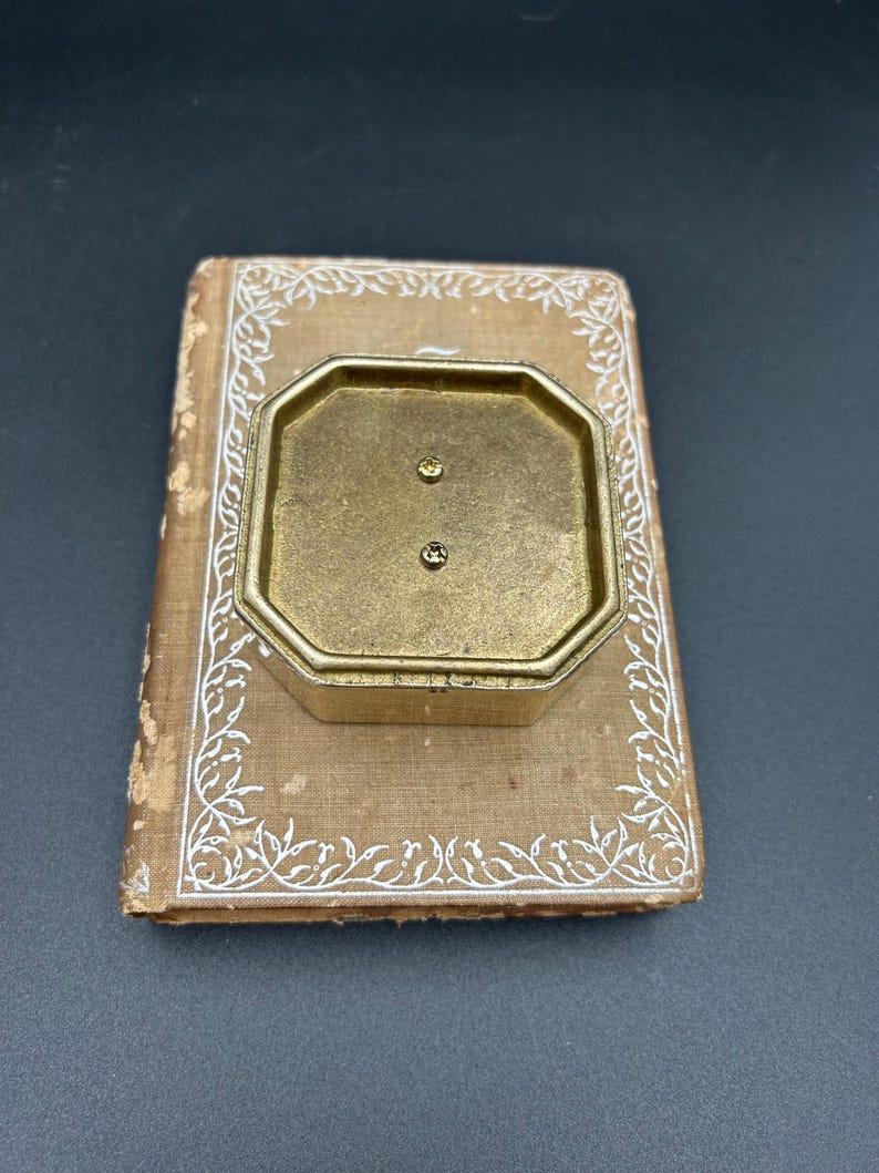 Brass Heart Box Octagon Shaped - Etsy