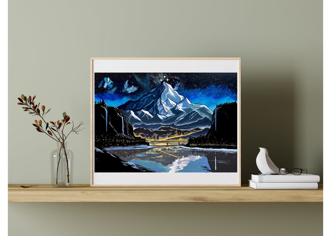 Velaris: the City of Starlight Print (digital Download) - Etsy