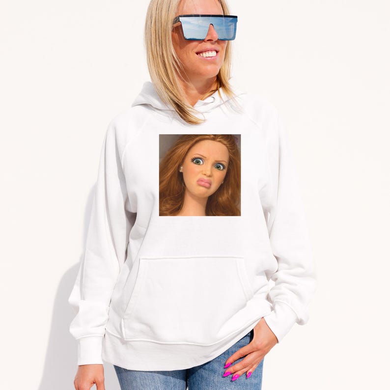 Funny Doll Face PNG File | Disgusted Barbie Meme Inspired PNG File ...