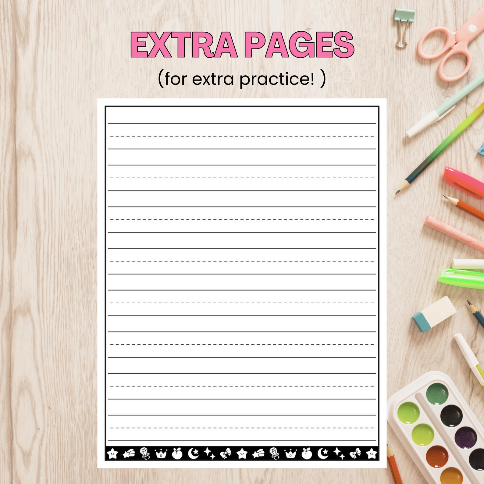 1-20 Number Tracing Worksheets, Preschool Worksheet, Pre-k Numbers ...