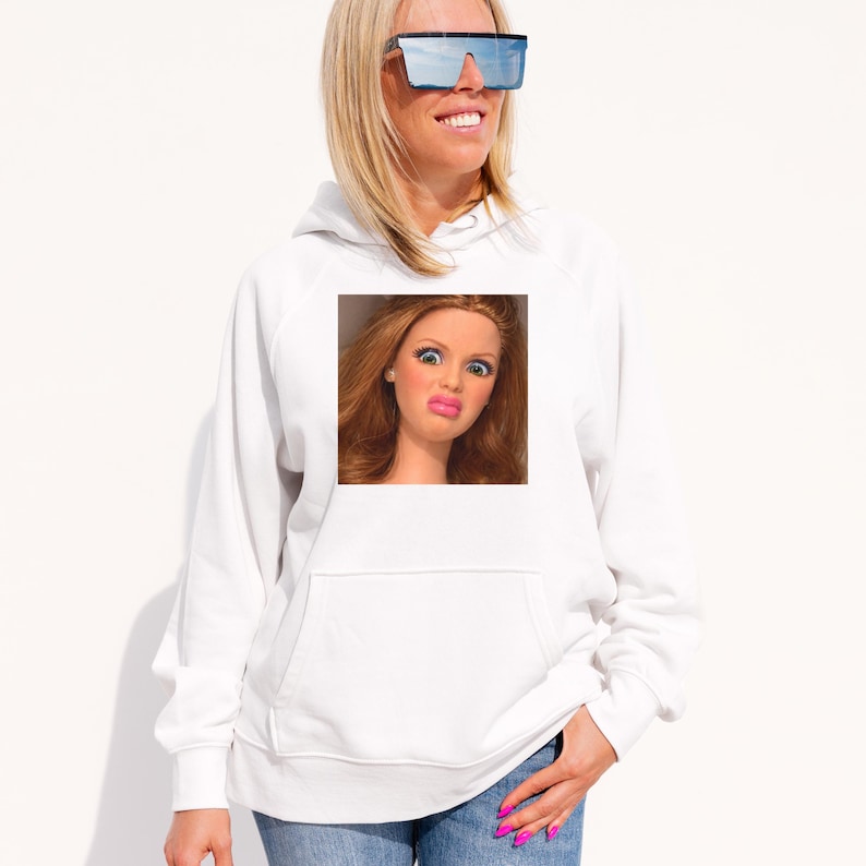 Funny Doll Face PNG File | Disgusted Barbie Meme Inspired PNG File ...