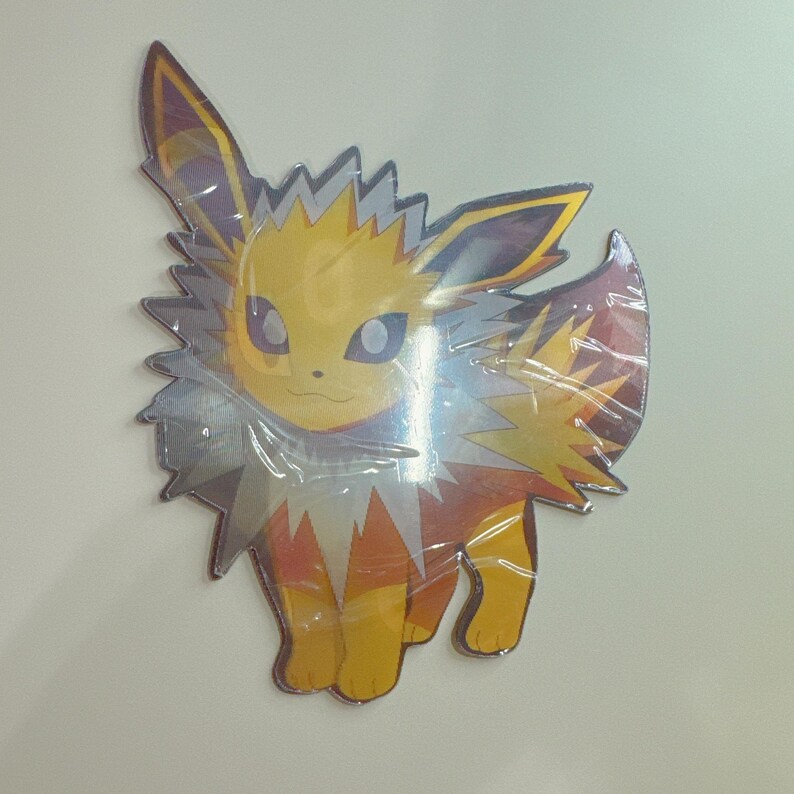 Pokemon Eevee 3D Lenticular Car Sticker for Car Windows, Bumpers ...