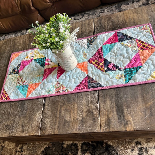 Quilted Table Runner - Etsy