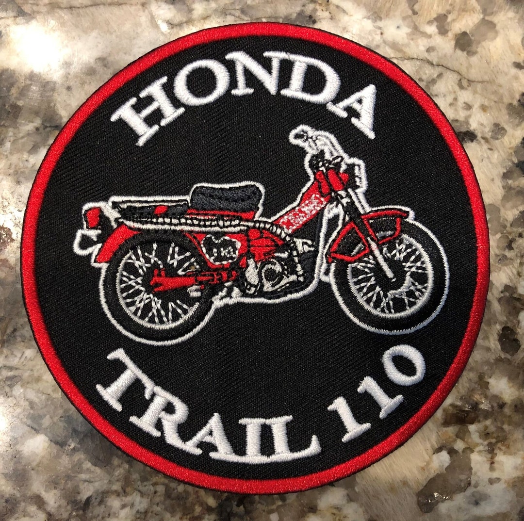 Honda Trail 110 Red Patch - CT110, CT 110 - Etsy