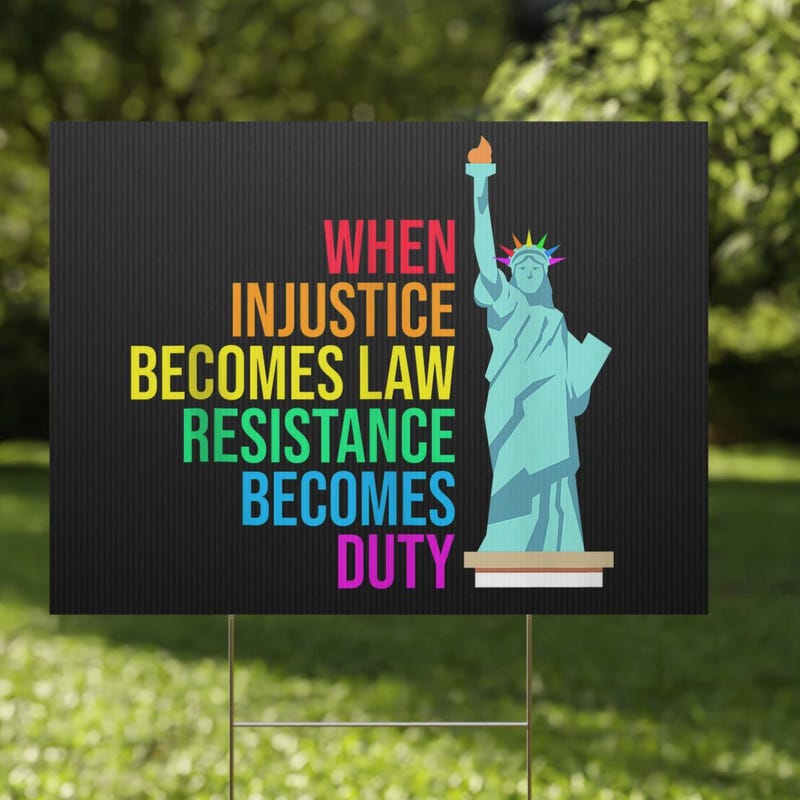 Trump Resistance Yard Signs - Etsy