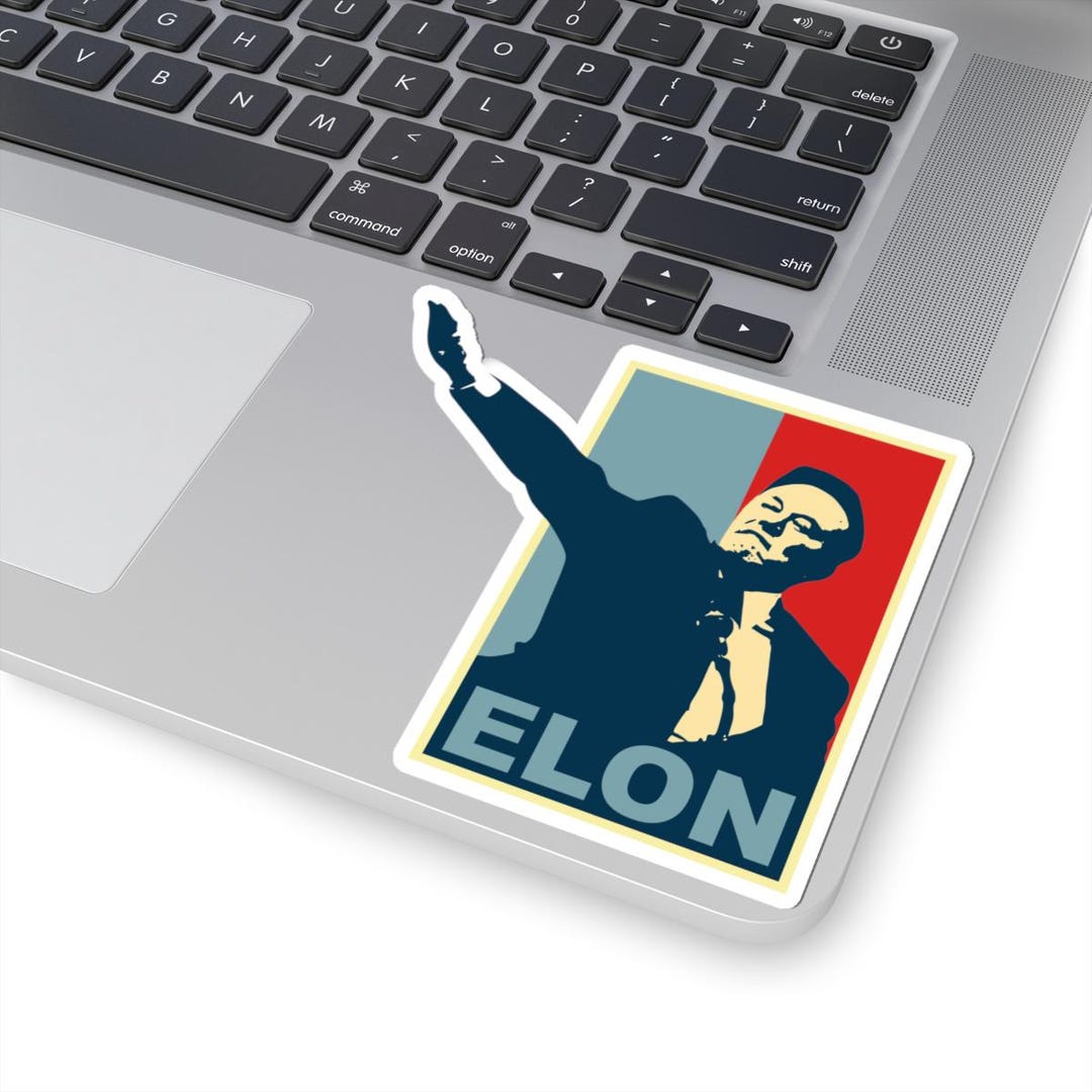 Pro Musk Kiss-cut Stickers, Elon Musk Laptop Decal, Musk Office Decor ...