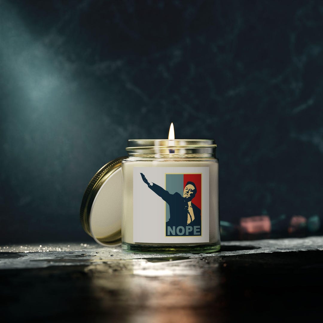 Anti Musk Scented Candle, Humorous Gift for Friends, Anti Elon Musk ...