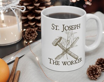 Catholic Dad Mug, Personalized Dad Mug, Catholic Father's Day Gift ...