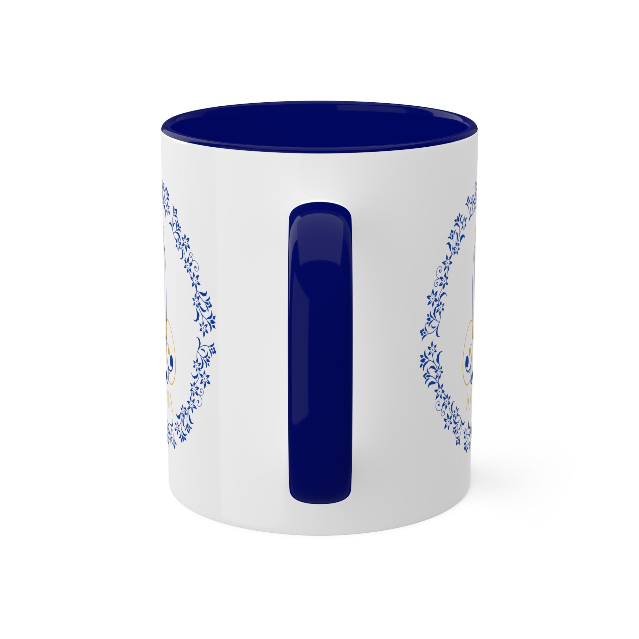 Auspice Maria Catholic Mug, Mary Gift for Her, Coffee Mug Mom Gift ...
