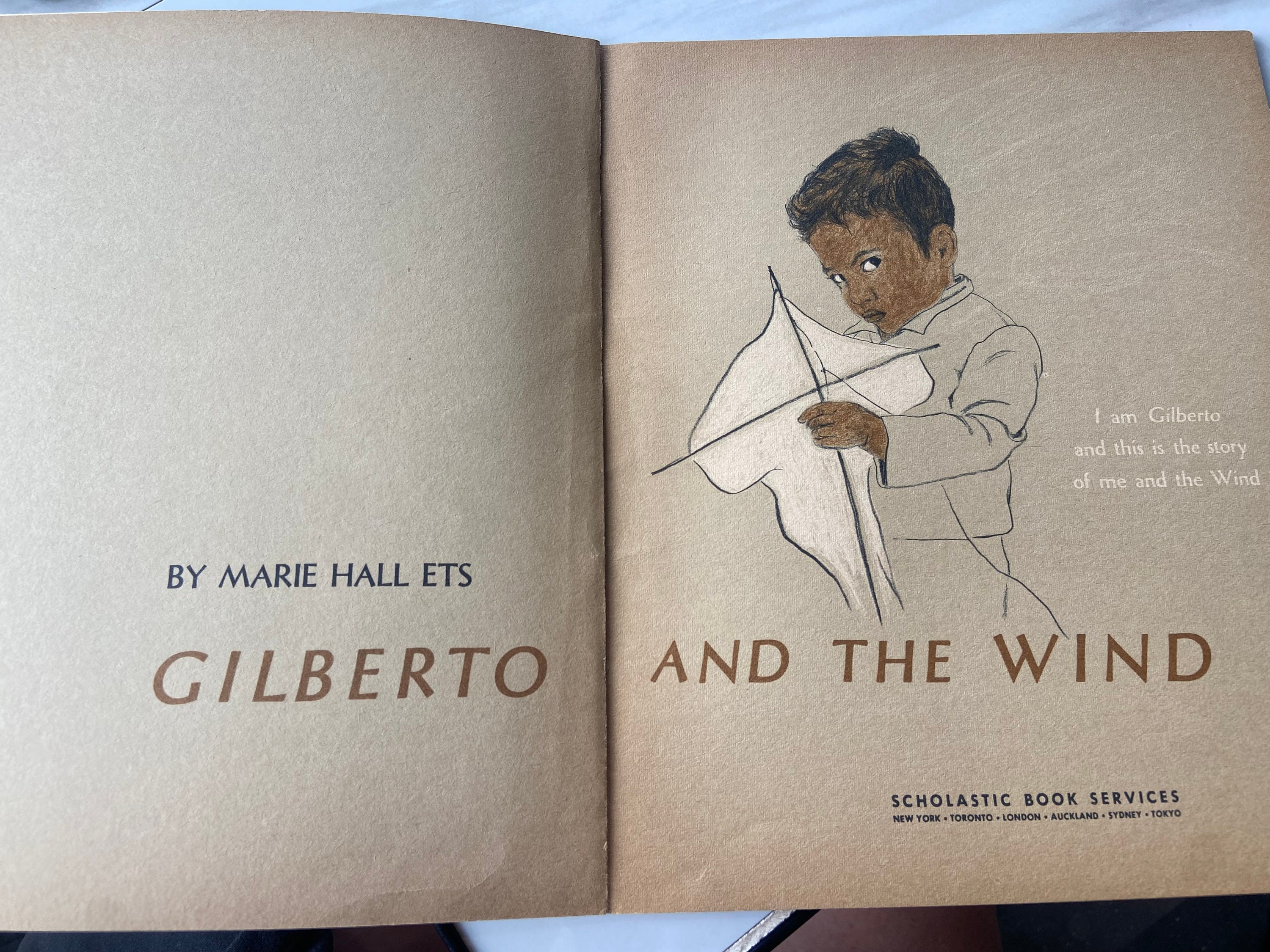Gilberto and the Wind I Story and Pictures by Marie Hall Ets I Vintage ...