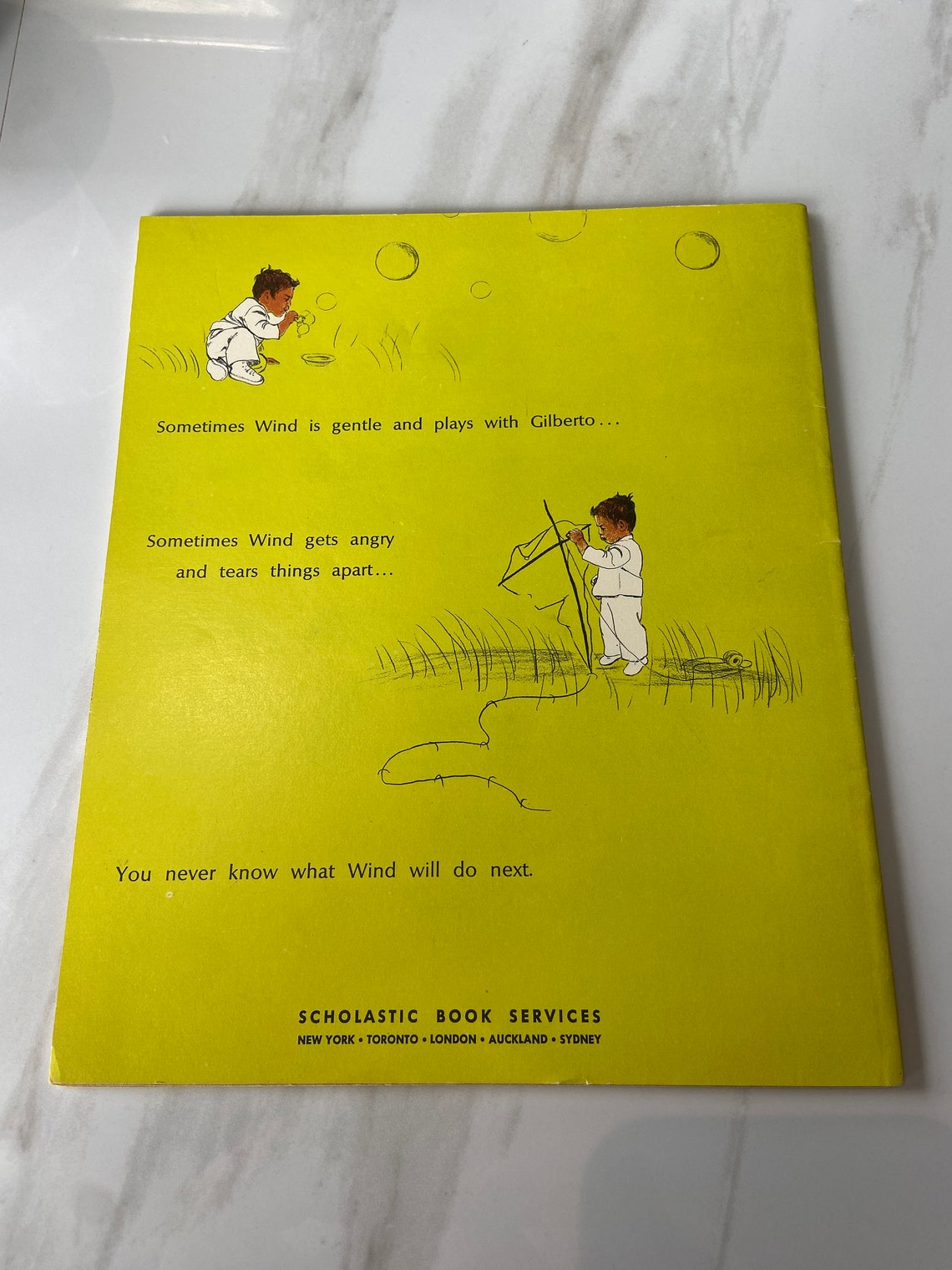 Gilberto and the Wind I Story and Pictures by Marie Hall Ets I Vintage ...