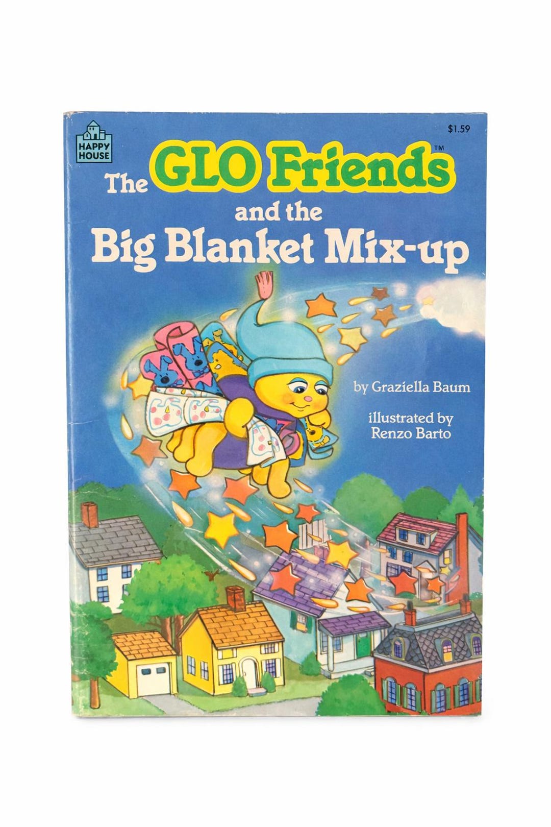 Vintage GLO Friends Storybook – the Big Blanket Mix-up, 1980s Kids Book ...