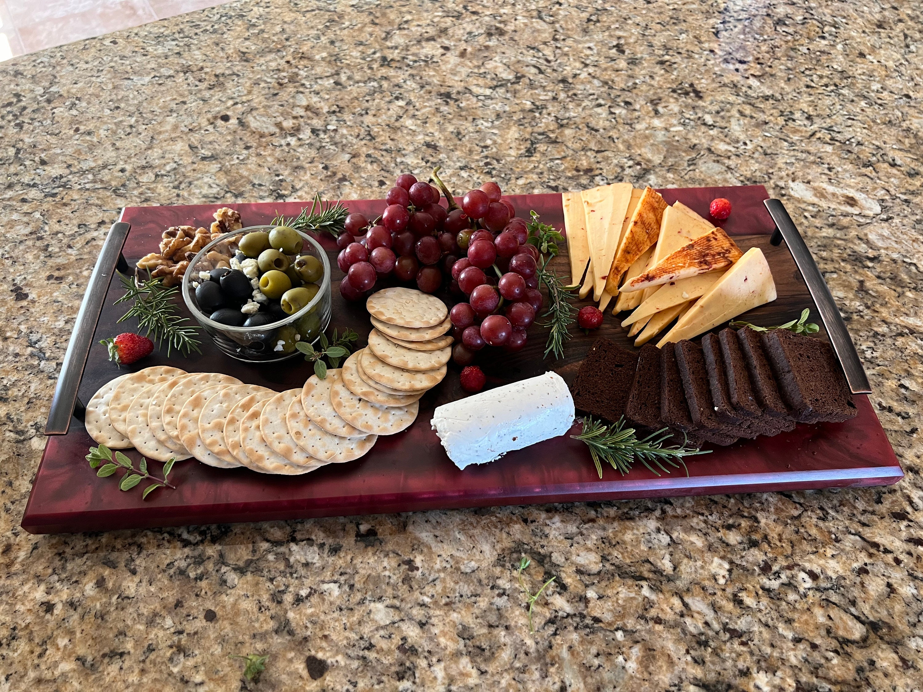 Ruby Red Charcuterie Board - Etsy
