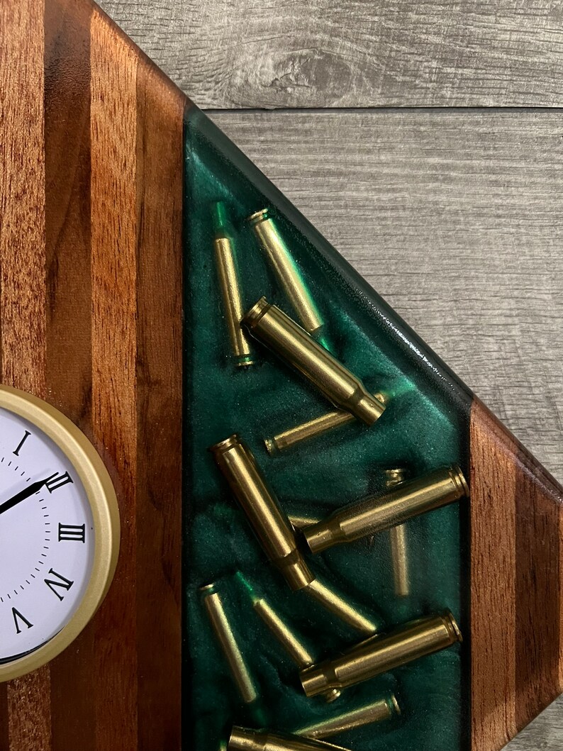Diamond Shell Casings Wall Clock - Etsy