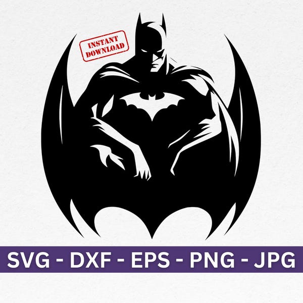 Batman svg - Etsy