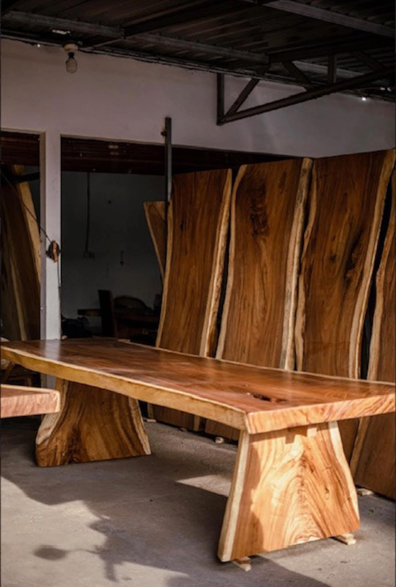 Live Edge Dining Table - Etsy