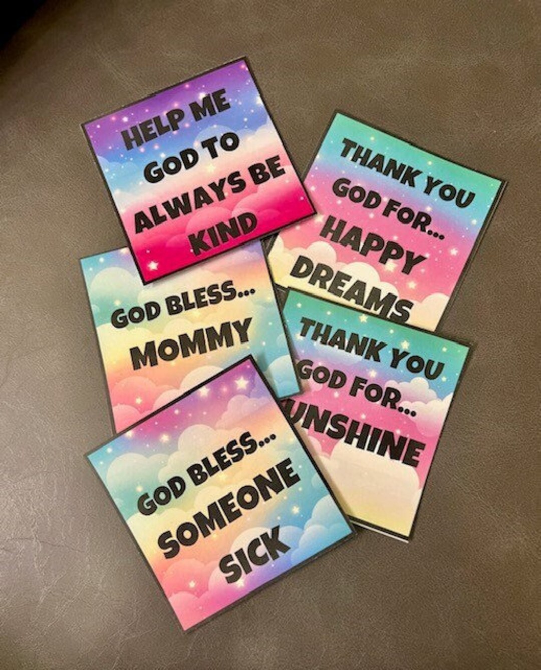 Prayer Prompt Cards for Toddlers - Etsy