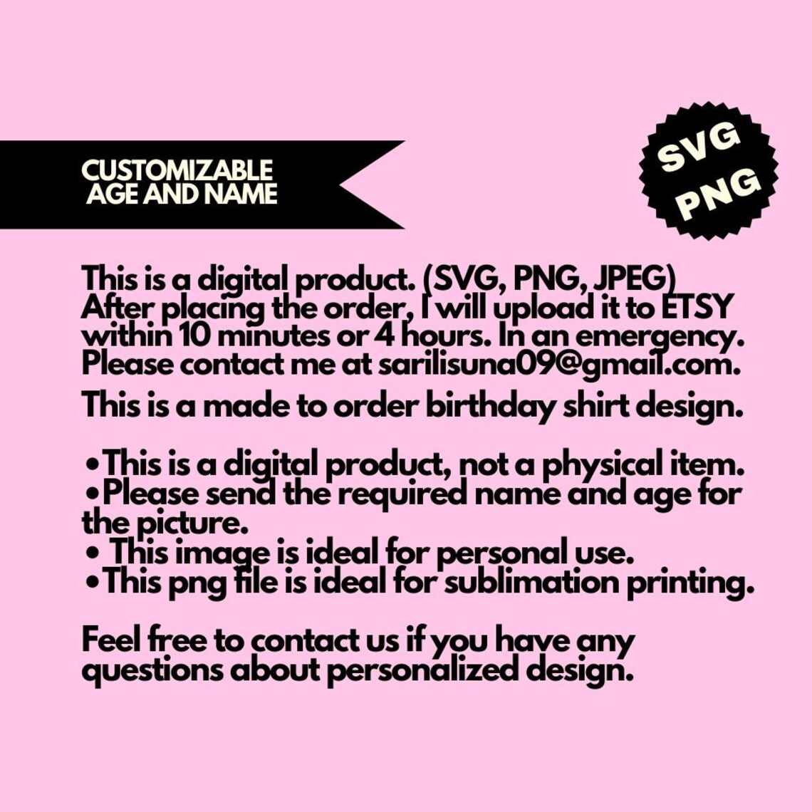 Pink Birthday Girl Clipart SVG PNG, Digital Download, Svg Png Pdf Jpg ...