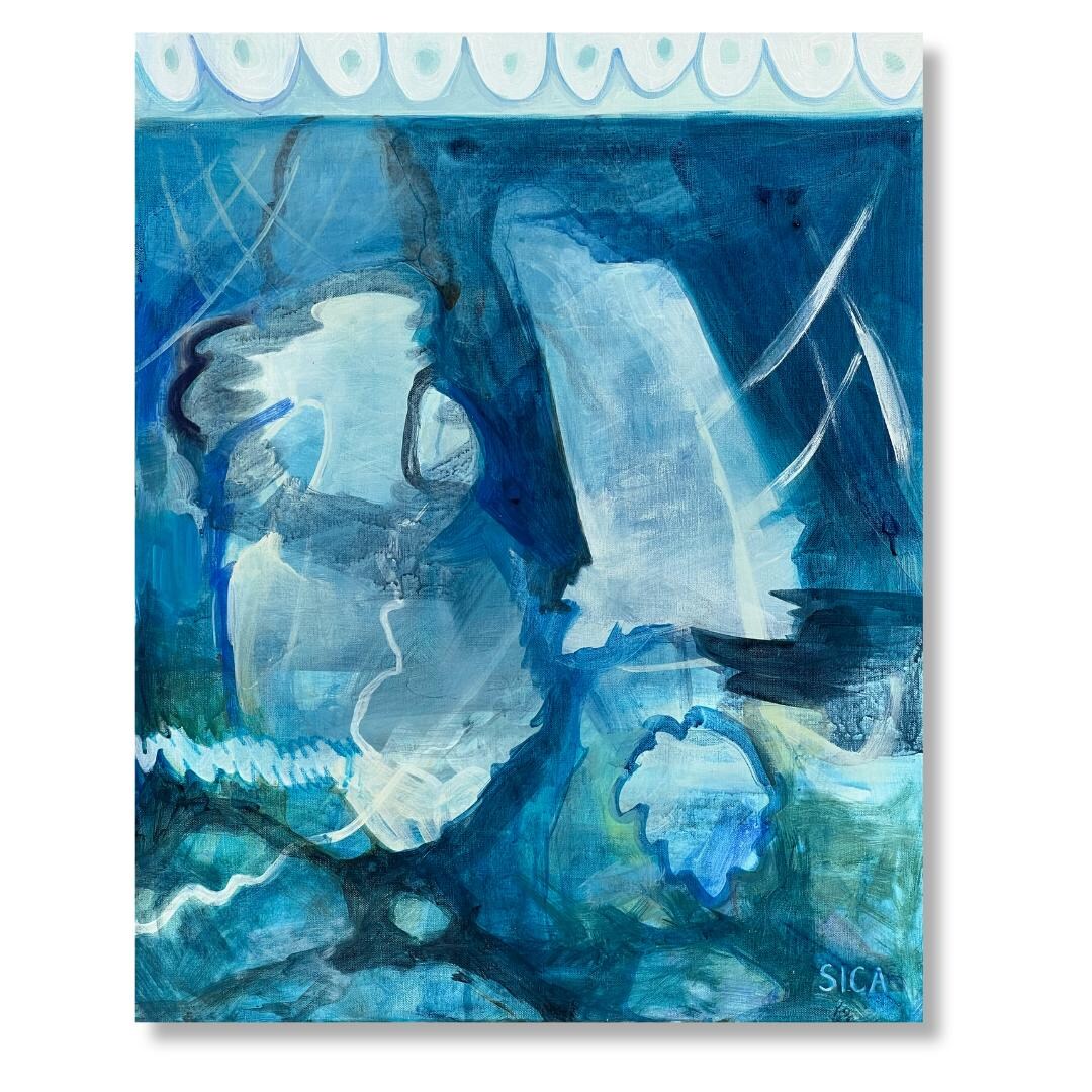Abstract Painting for Living Room Original Art for Entry Wall Art ...