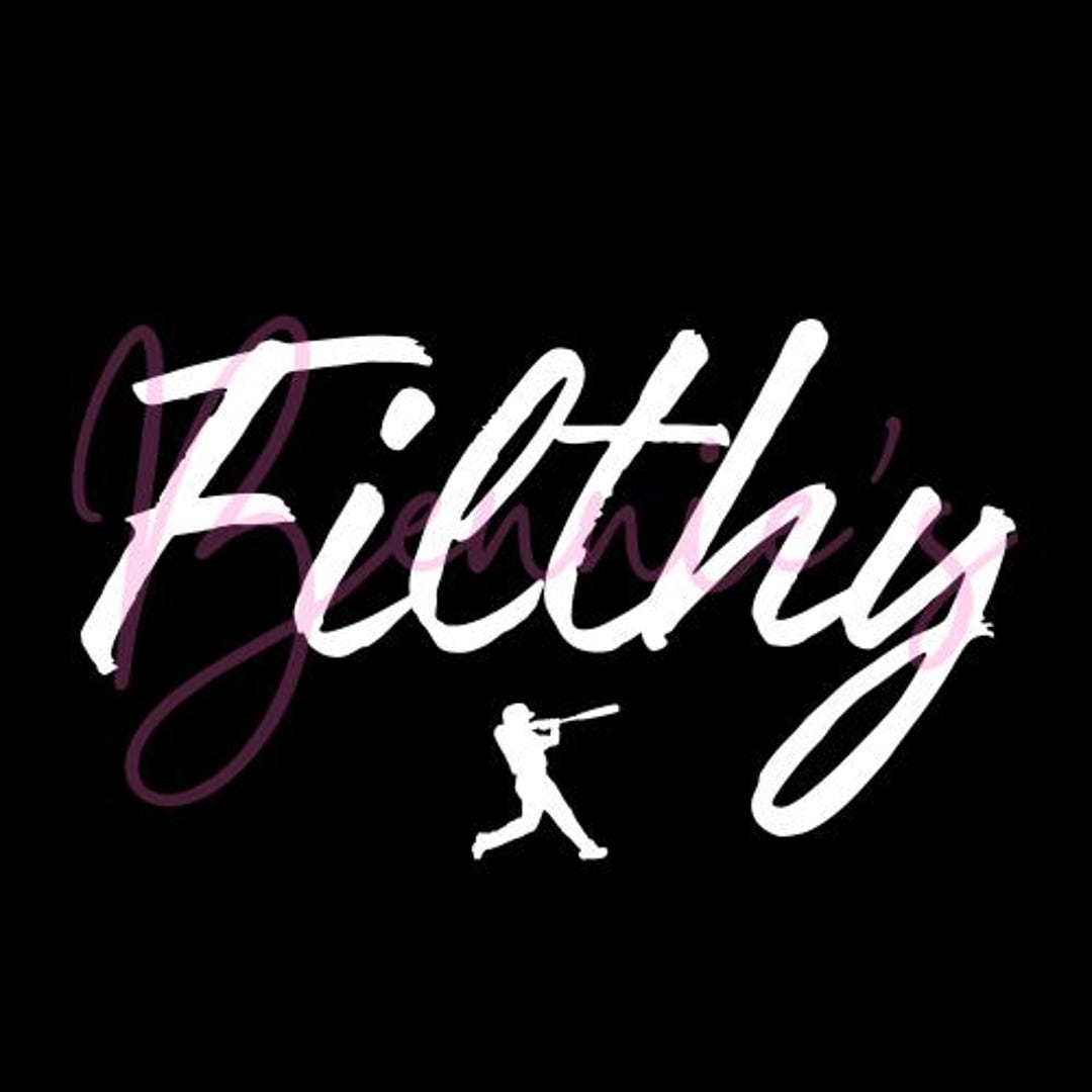 FILTHY Baseball Black and White Designs PNG - Etsy