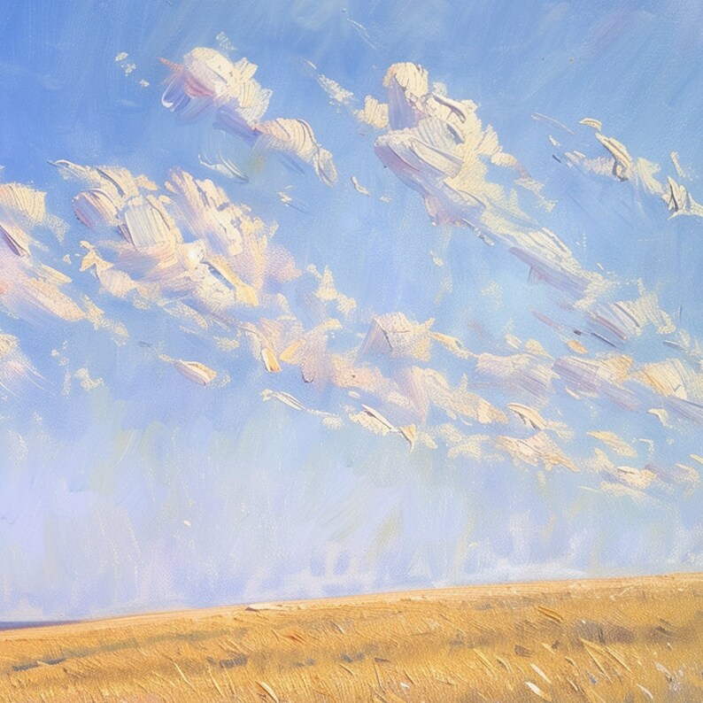 Printable Digital Download Wall Art - Open Tall Grass Prairie ...