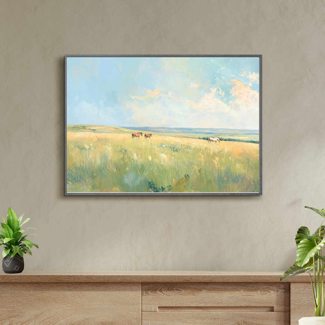 Printable Digital Download Wall Art - Wind in the Switchgrass ...