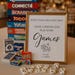 Wedding Game Table Sign – Personalized & Printed | 2 Designs | No DIY ...