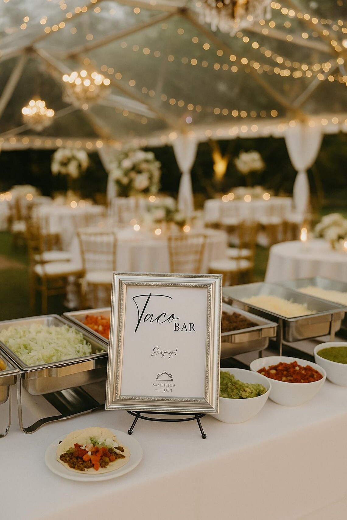 Taco Bar Signage - Physical Print on CARDSTOCK Perfect for Taco ...