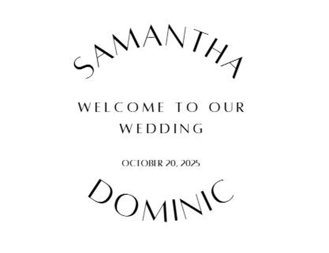 Wedding Welcome Bag Sticker - Welcome Bag for Hotel Guests Stickers ...