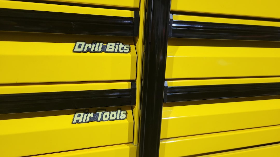 Tool Box Badges - 13 Magnetic Drawer Labels - Etsy