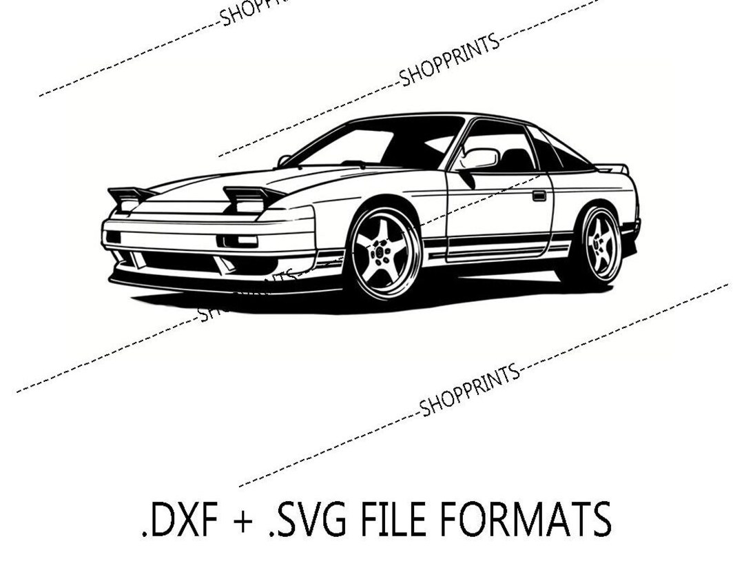 240sx 180sx Sleepers - SVG & DXF Digital File - Etsy