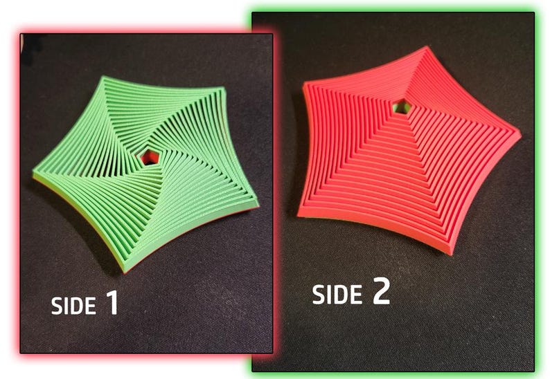 Christmas Star Fidget Articulating Flexible Toy - Etsy