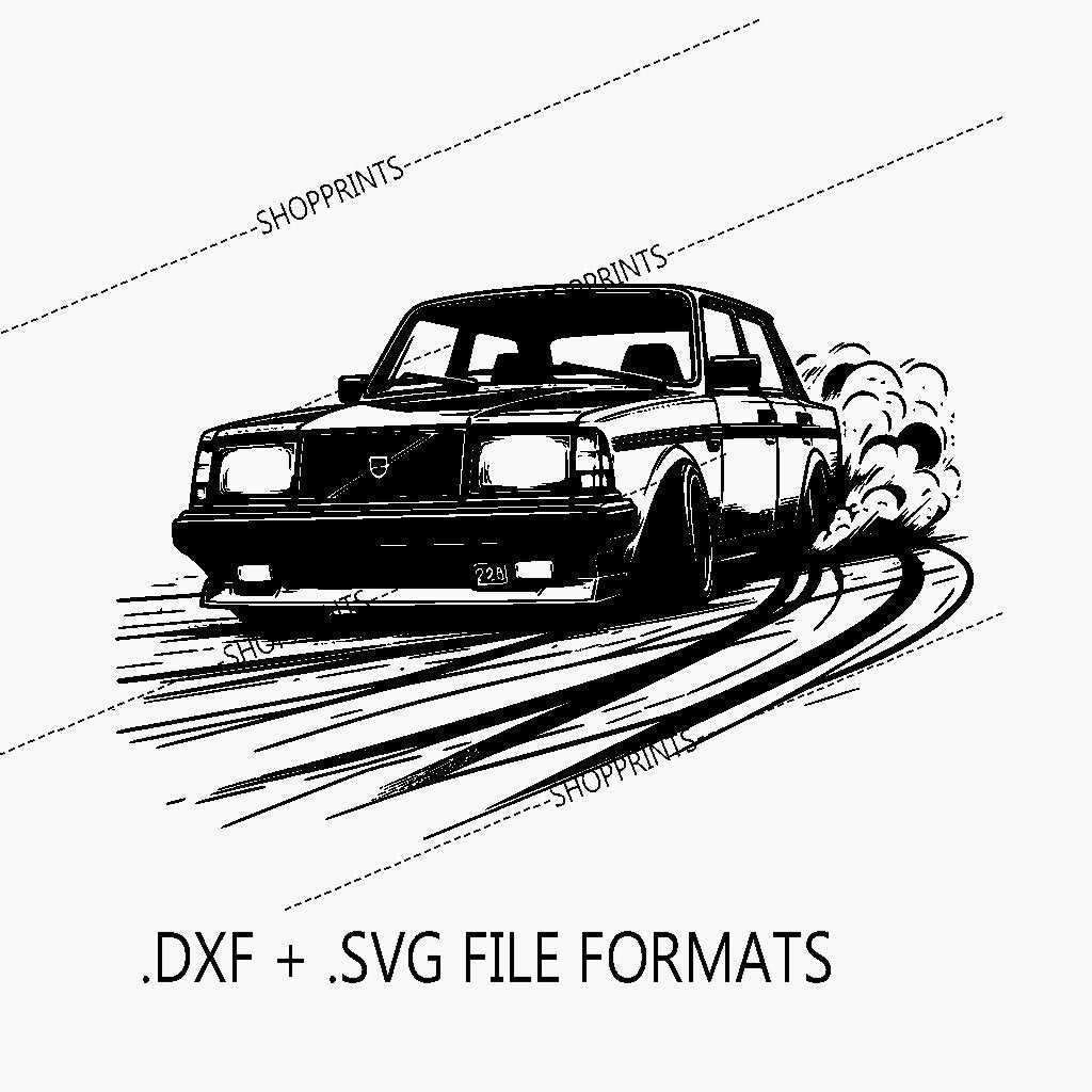 240 Drift - SVG & DXF Digital File - Etsy