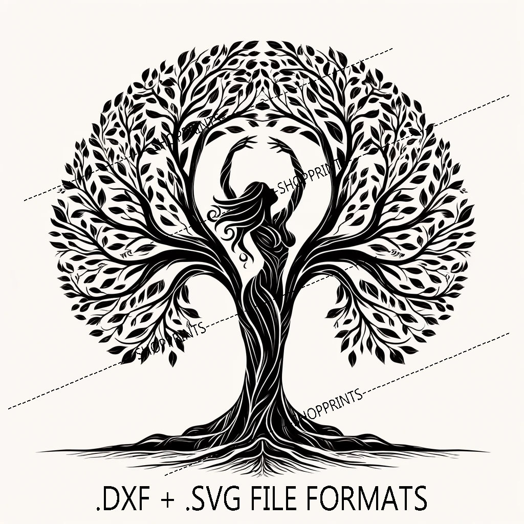 Live Oak Mother Earth Tree - Etsy