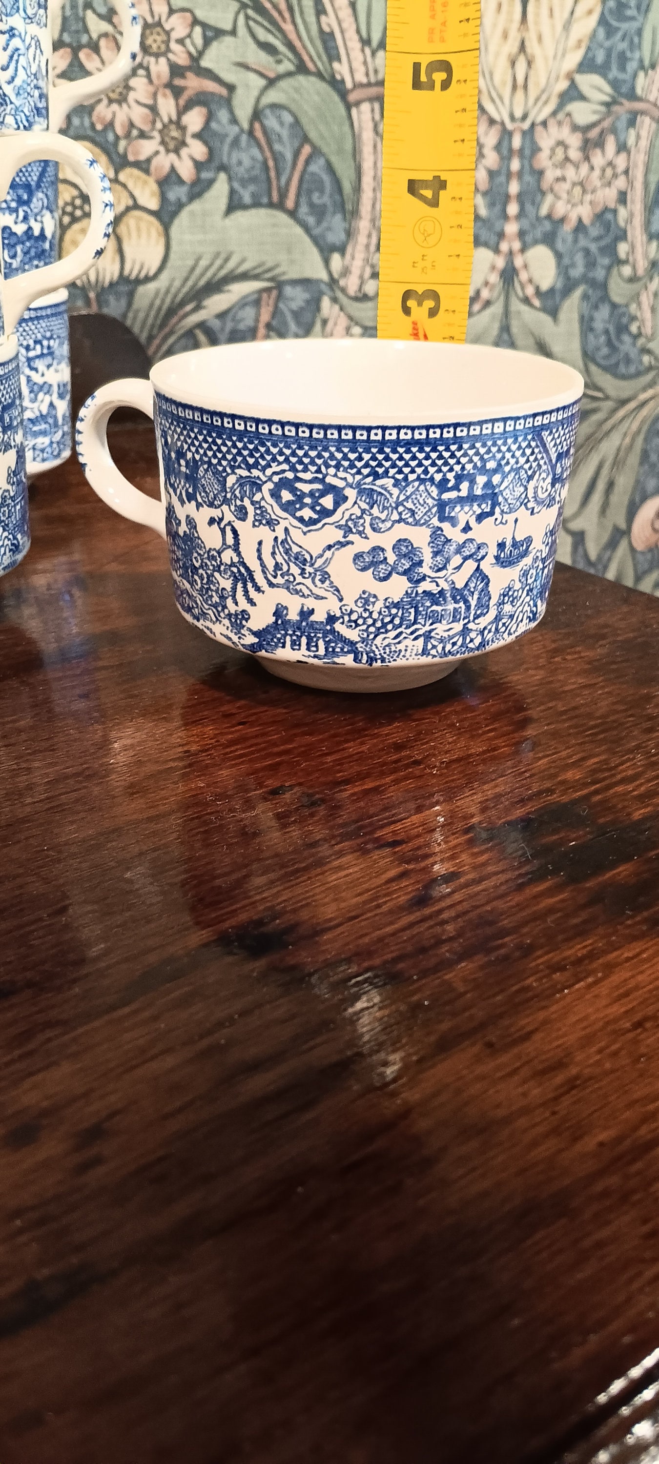 1940's Willow Ware by Royal China/blue Willow China 8 Plates, 8 Mugs, 8 ...