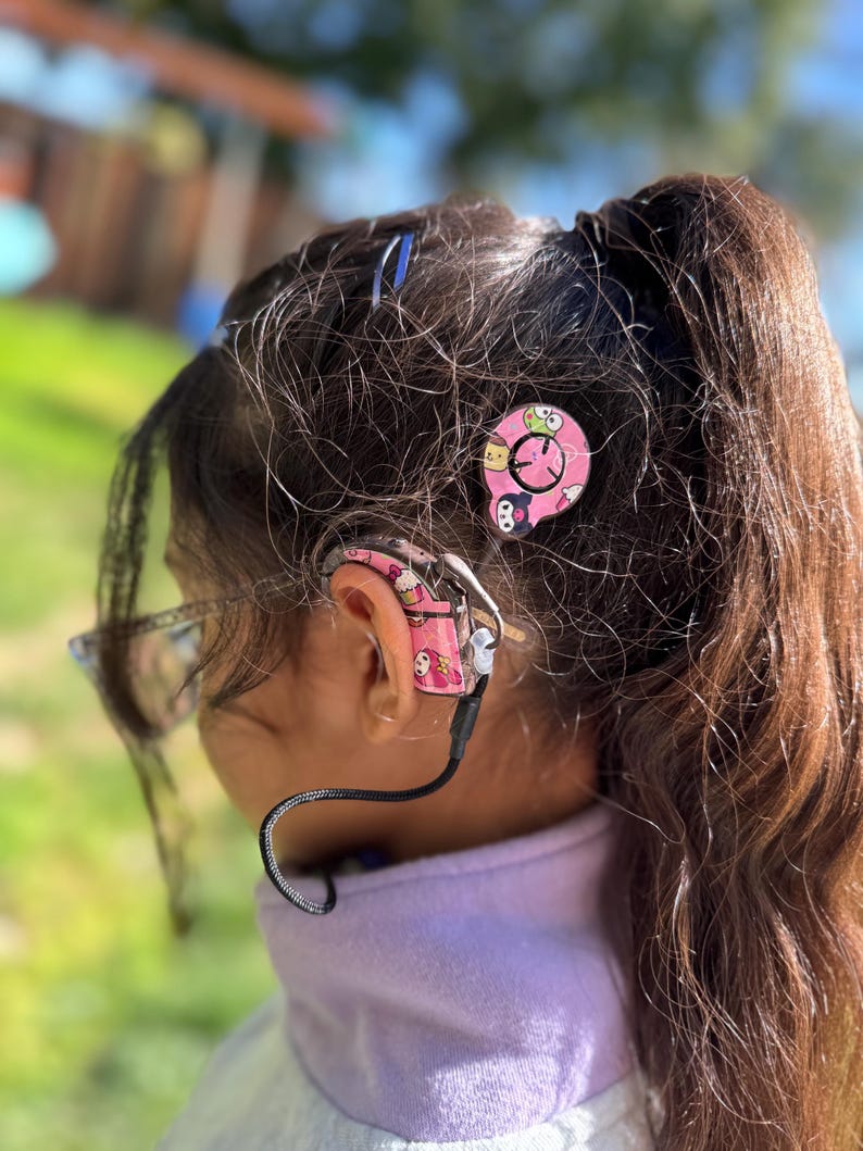 Cochlear Implant Stickers: Hearing Aid Accessories - Etsy