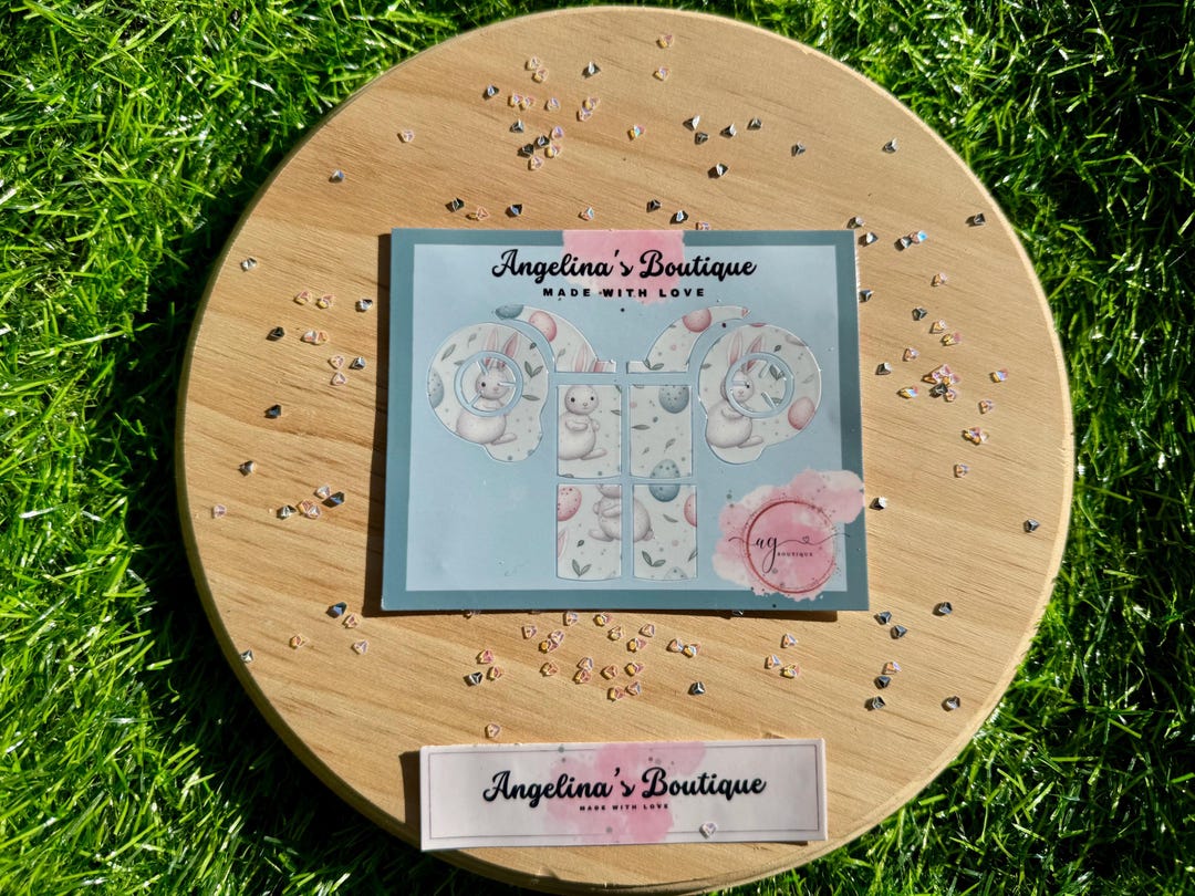 Green Easter Bunny Cochlear N8 Implant Skins Removable Stickers Custom ...