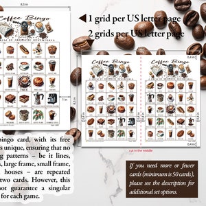 Coffee Bingo: Savoring Coffee Traditions With 150 Unique Printable ...