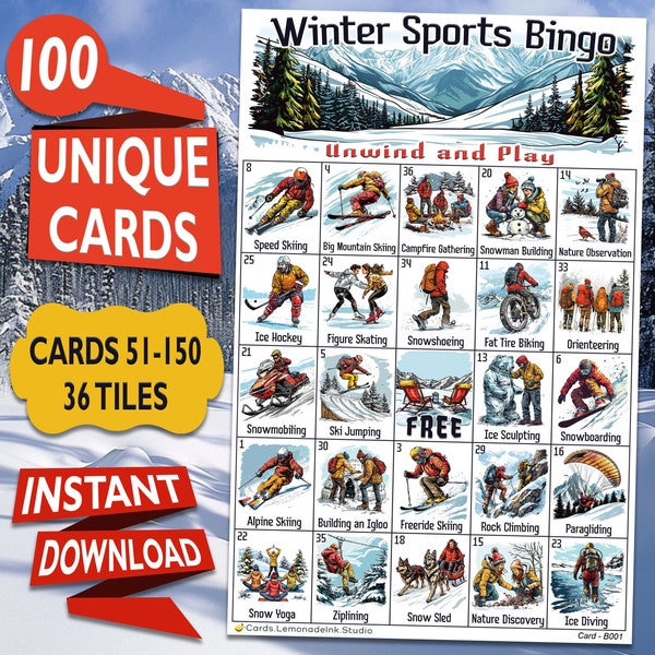 Bingo Download - Etsy