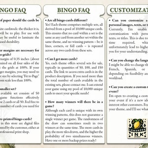 Wildlife Bingo: Embark on a Wild Quest With 50 Unique Printable Cards ...