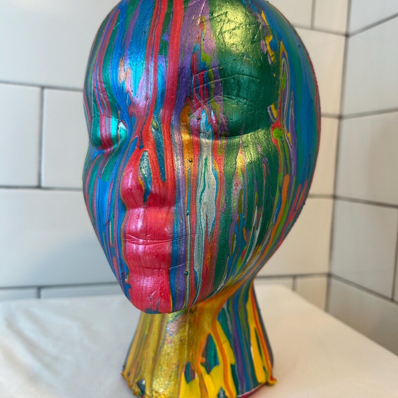 Styrofoam Head - Etsy