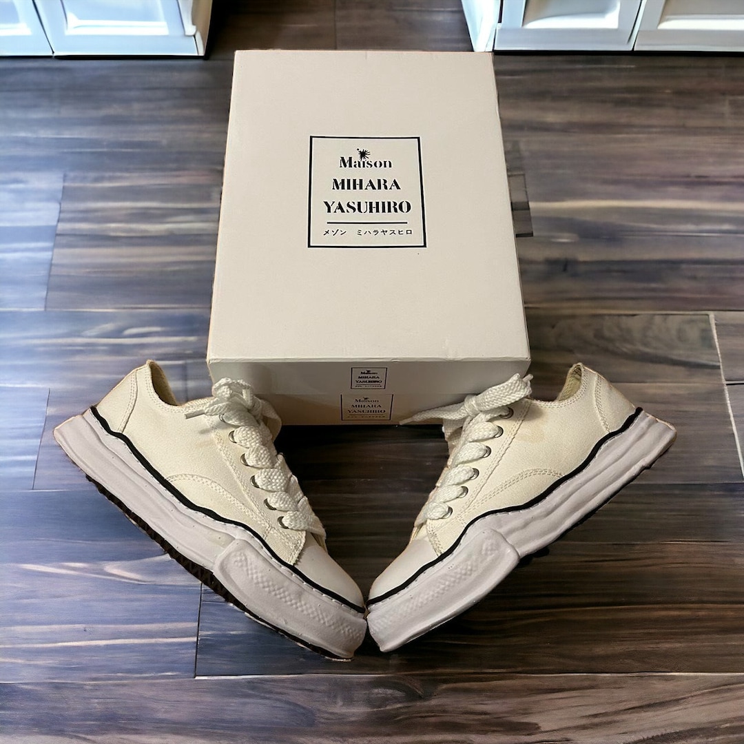 Mihara Yasuhiro Maison Mihara Low Top Converse Maison Mihara Yasuhiro Trainers Y2k Sneakers ...