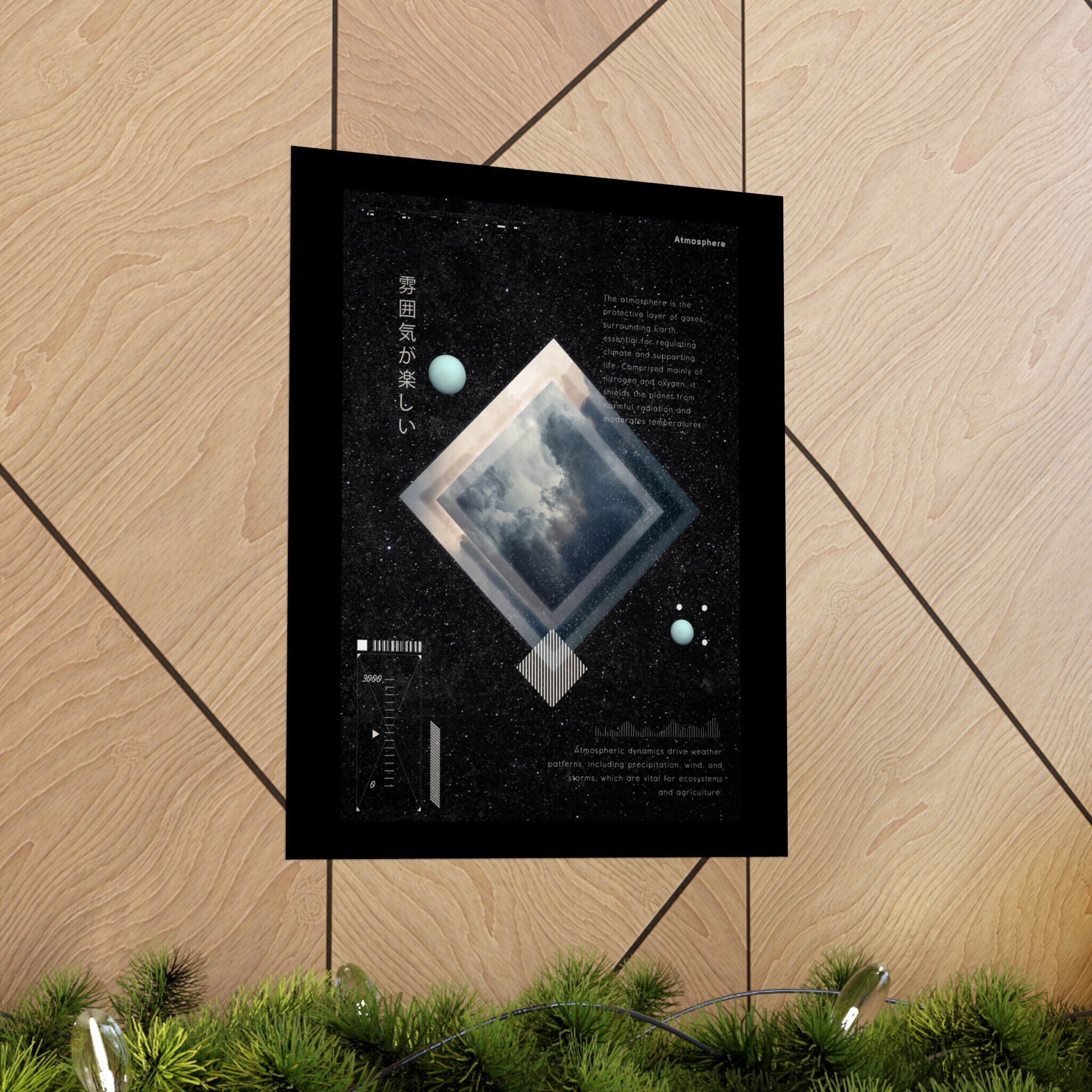 Atmoshpere Poster Space Poster Wall Decoration - Etsy