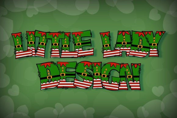 Elf Christmas Font | Trendy Display Color Font for Festive Designs ...