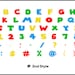 Super Font | Alphabet | Super Mario Inspired Font | Supertext | Super ...