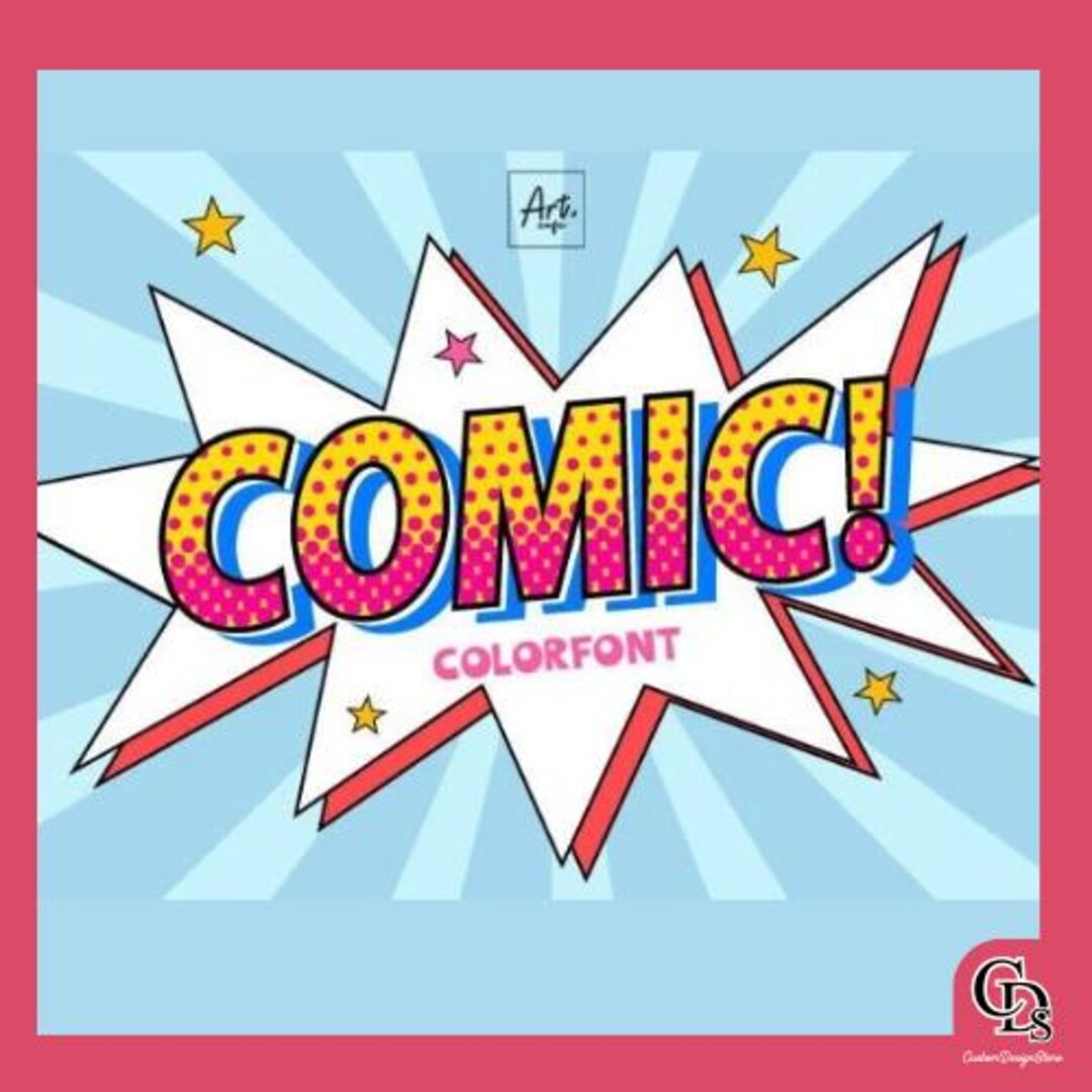 Comic Font | Comic Inspired Font | Comic Text | Comic Inspired Text ...