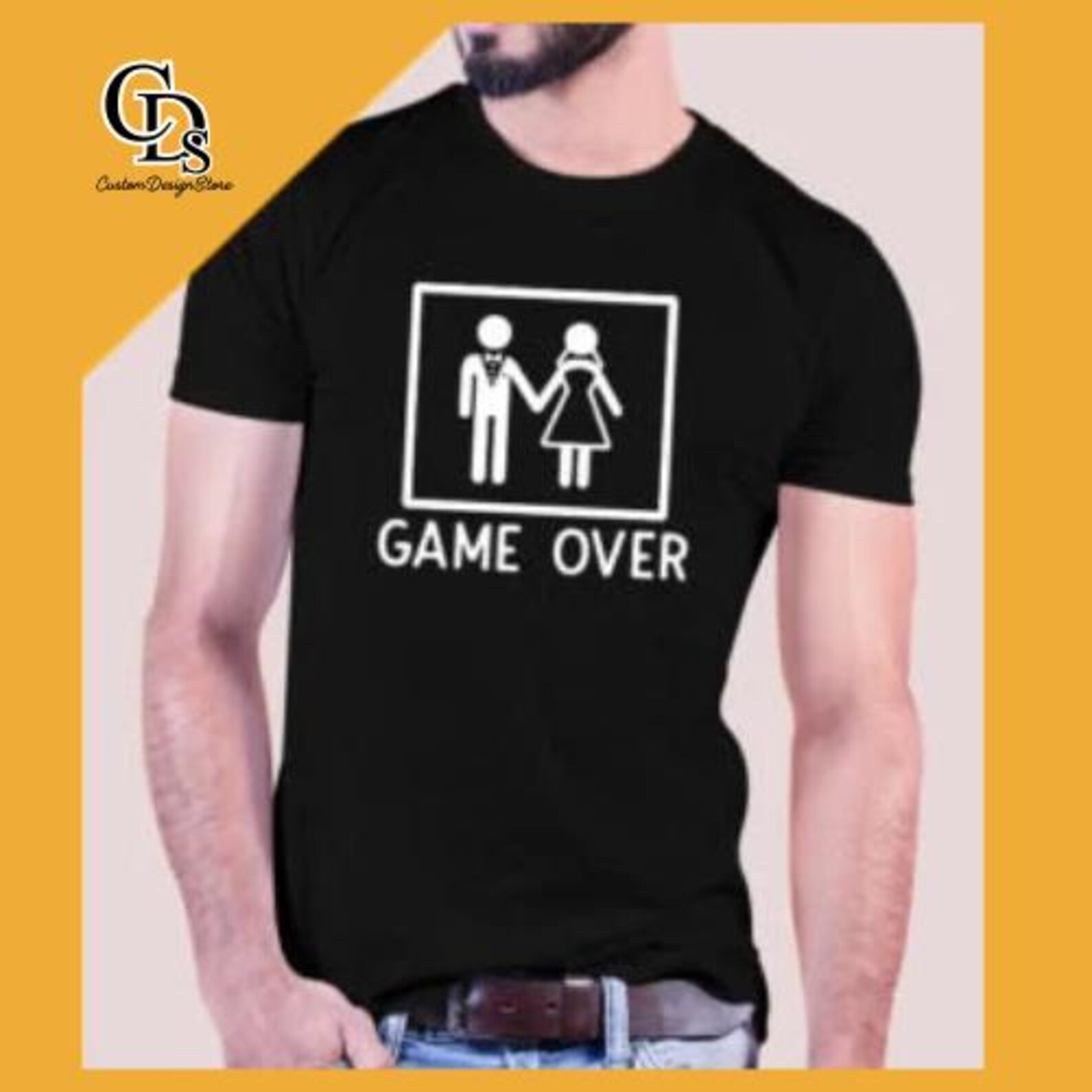 Game Over SVG | Funny Bachelor Party Design | Printable Bachelor Party ...