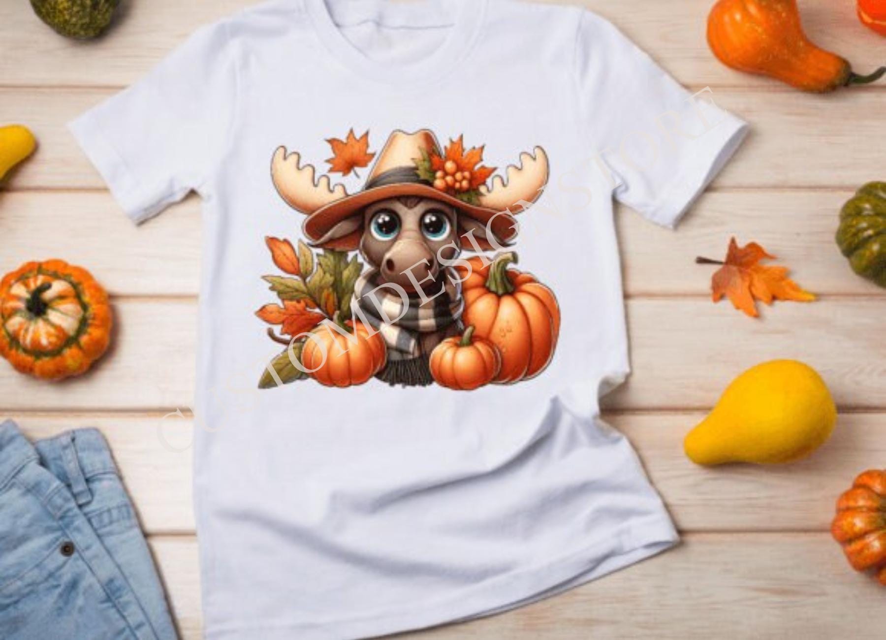 Thanksgiving Moose| Thanksgiving Moose | Sublimation PNG | Moose ...