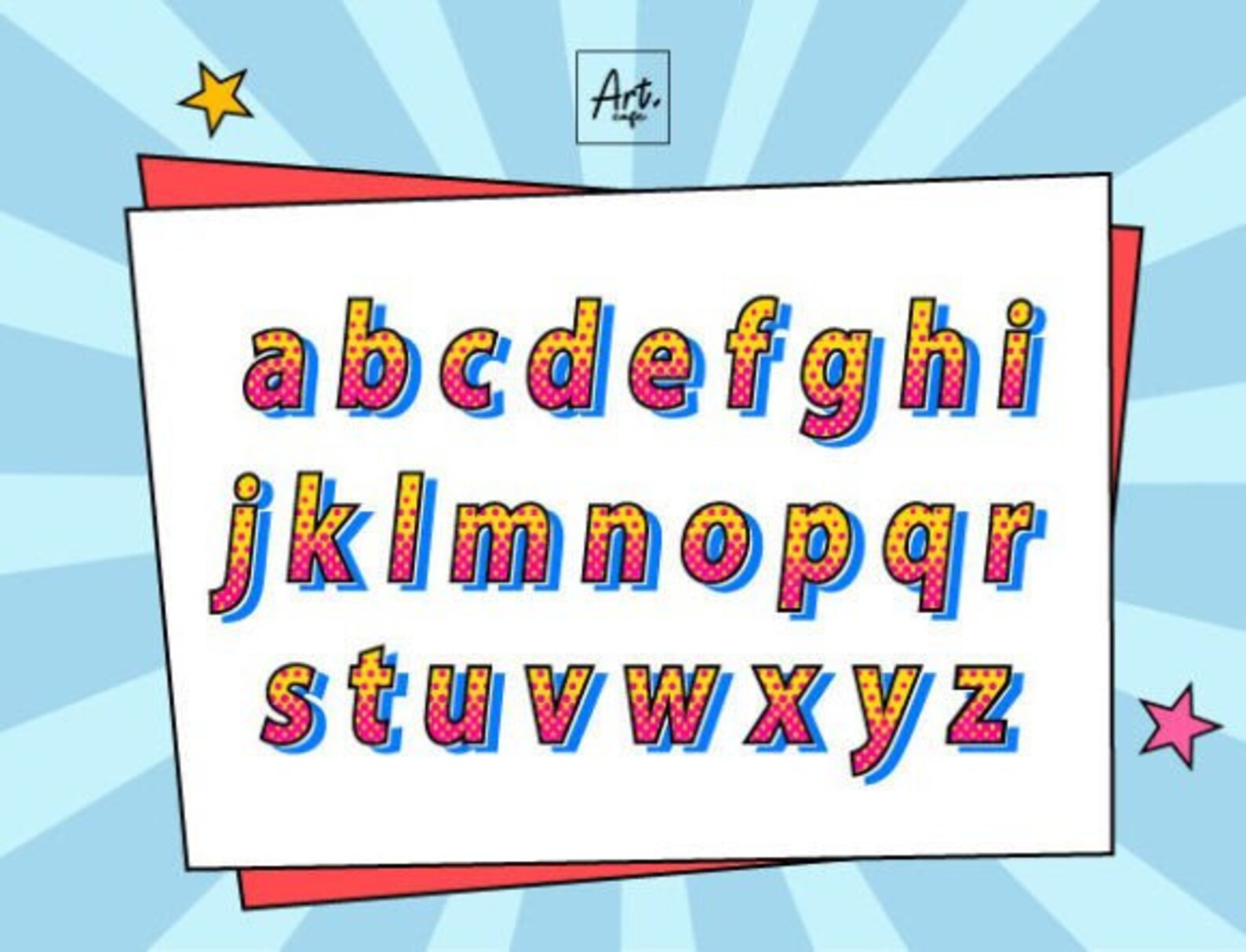 Comic Font Comic Inspired Font Comic Text Comic Inspired Text Font ...