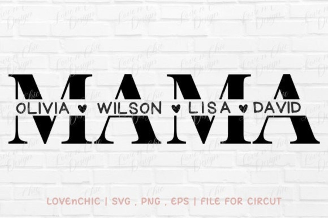 Breast SVG Monogram PNG Sublimation Design Cricut silhouette Mother's ...